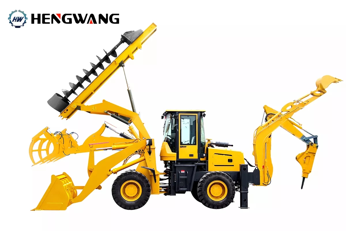Backhoe Loader - Shandong Hengwang Group Co., Ltd. is Is a construction ...