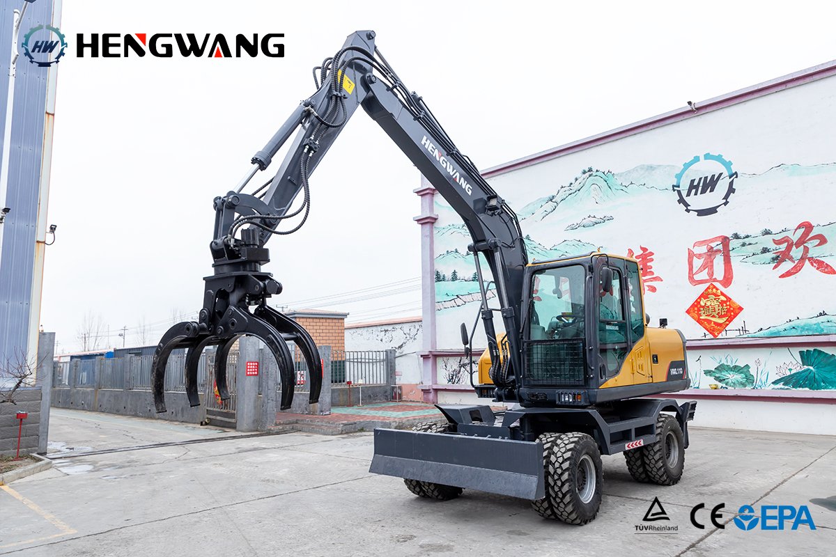 Wood grabber - Construction Machinery & Equipment for Sale - Hengwang ...