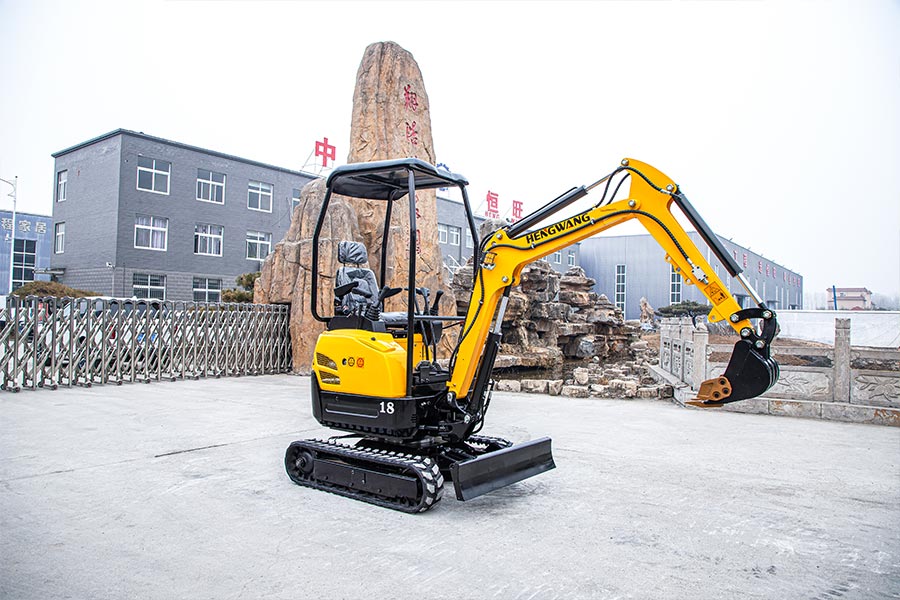 HW-18W Crawler Excavator - Construction Machinery & Equipment for Sale ...