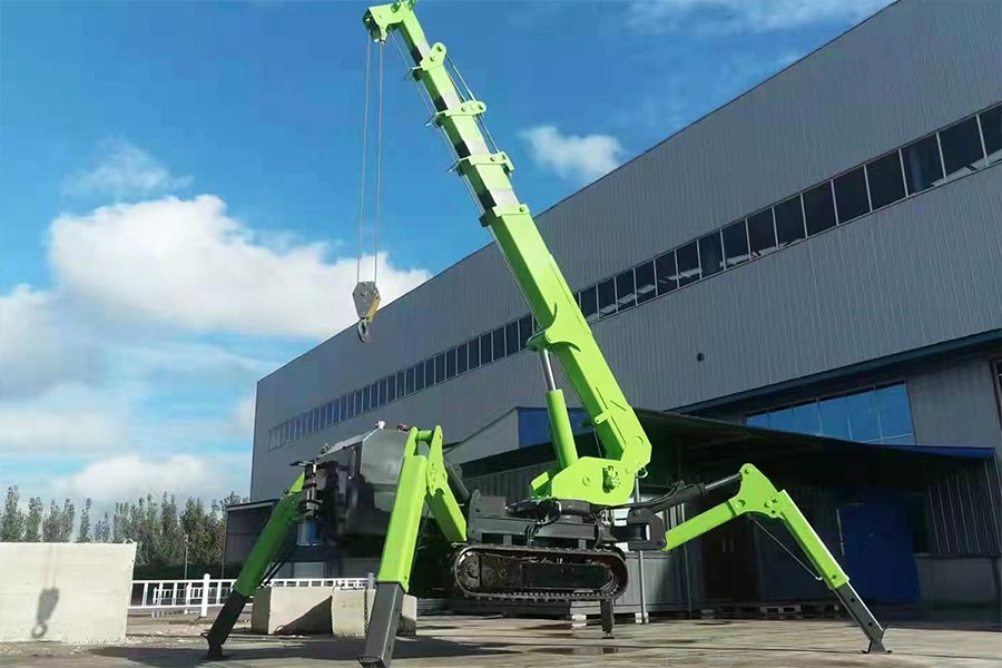 HW300 Spider Crane - Construction Machinery & Equipment for Sale ...