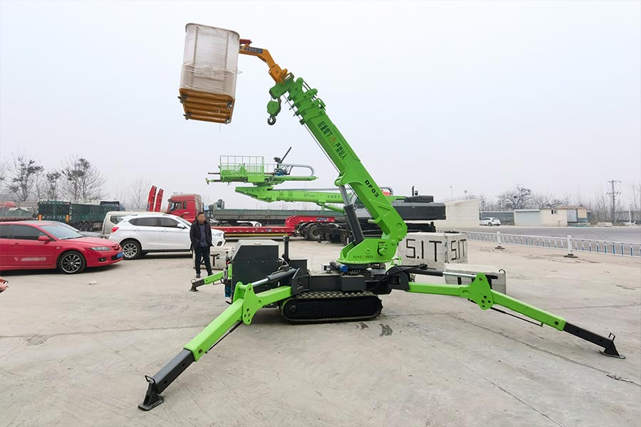 HW300 Spider Crane - Construction Machinery & Equipment for Sale ...